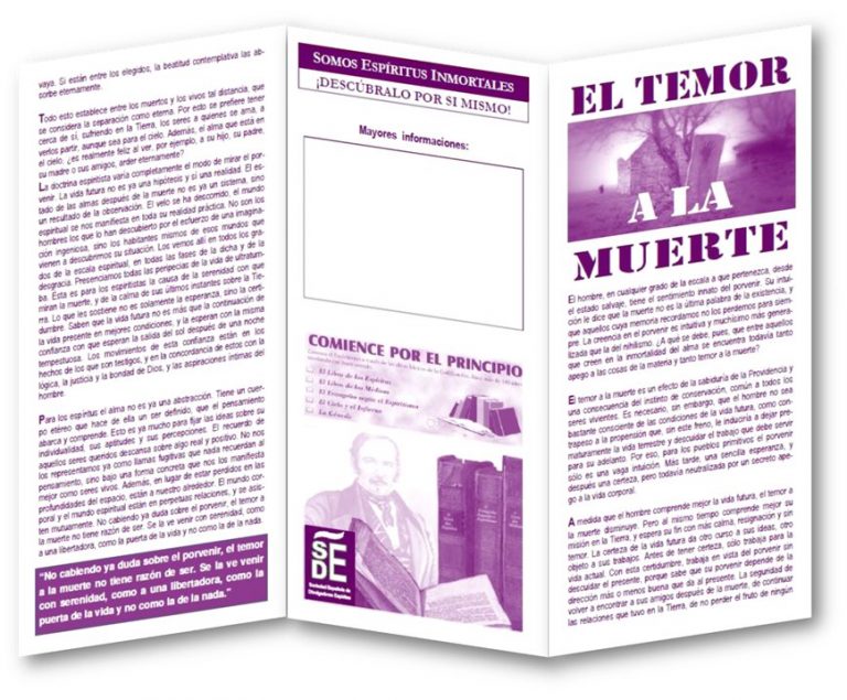 Material divulgativo - Biblioteca Espirita